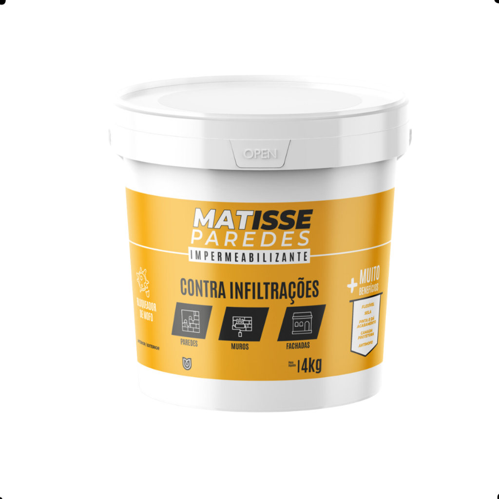 Tinta Impermeabilizante Matisse Paredes | Shopee Brasil