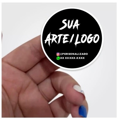 Adesivos Personalizados 4x4 cm - Recorte Eletrônico | Shopee Brasil