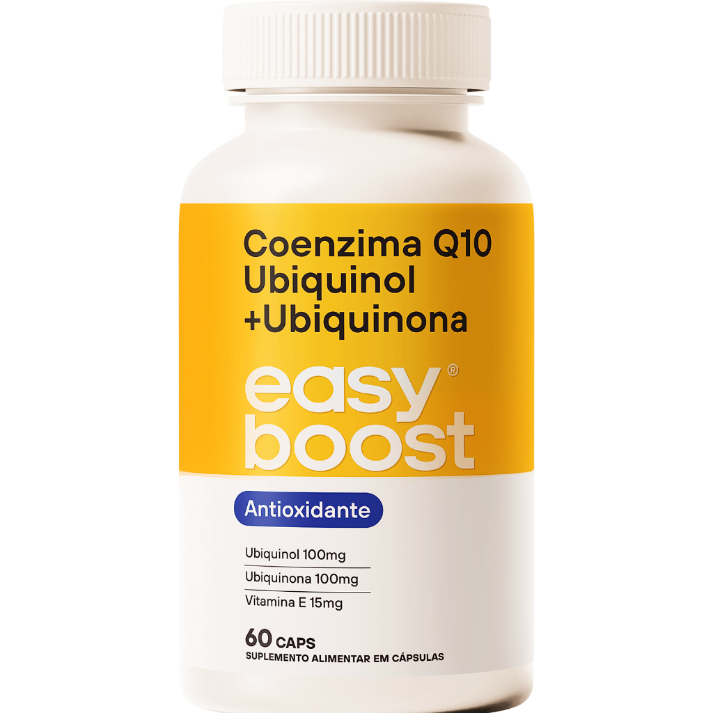 Coenzima Q10 Ubiquinol + Ubiquinona Easy Boost 200mg | 100mg Ubiquinol ...