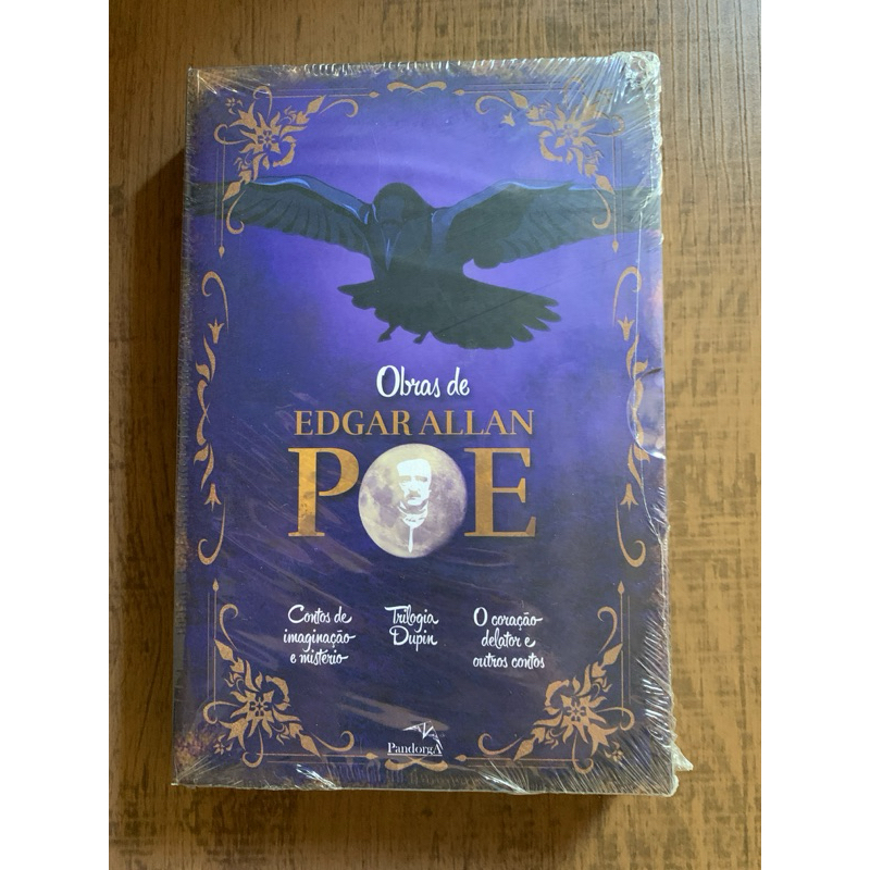 livro box Edgar Allan Poe | Shopee Brasil