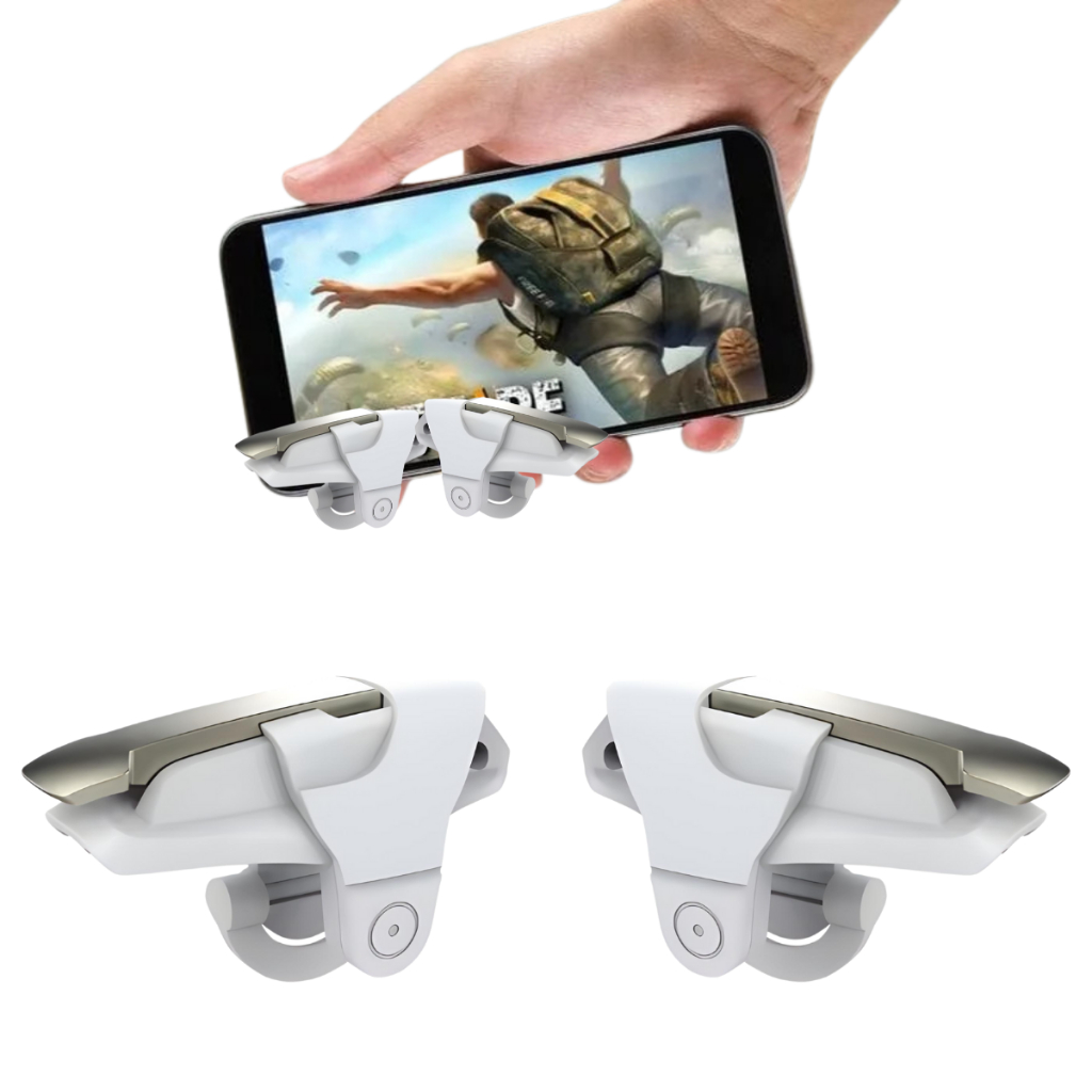 Gatilho Objetivo Tiro L1/R1 Free Fire Game Controller Gamepad Joystick ...