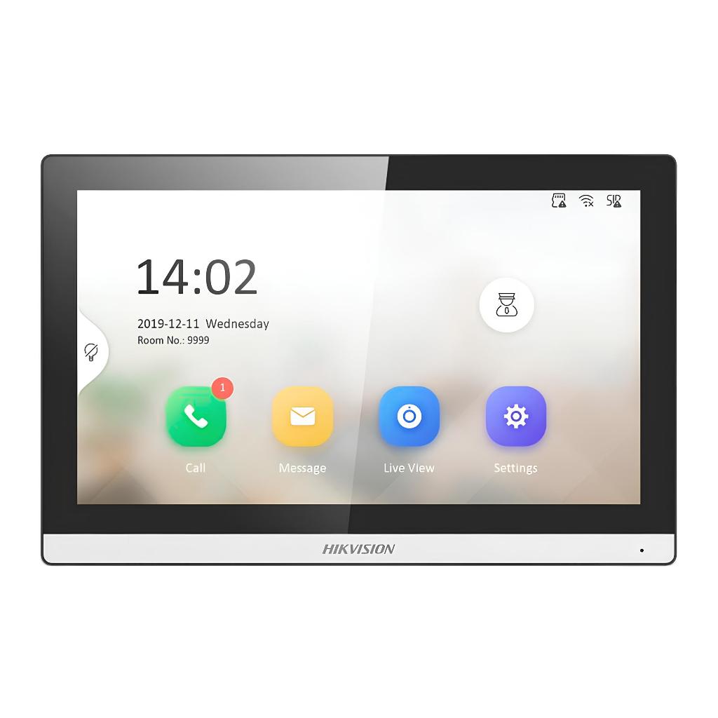 Unidade Interna Hikvision IP Série KH6, LCD 7" Wi-fi, DS-KH6350-WTE1 ...