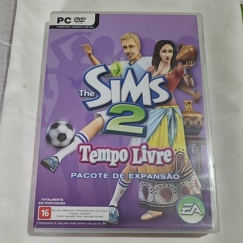 Jogo Para PC DVD-ROM 'The Sims 2 - Tempo Livre' (Pacote de Expansão ...
