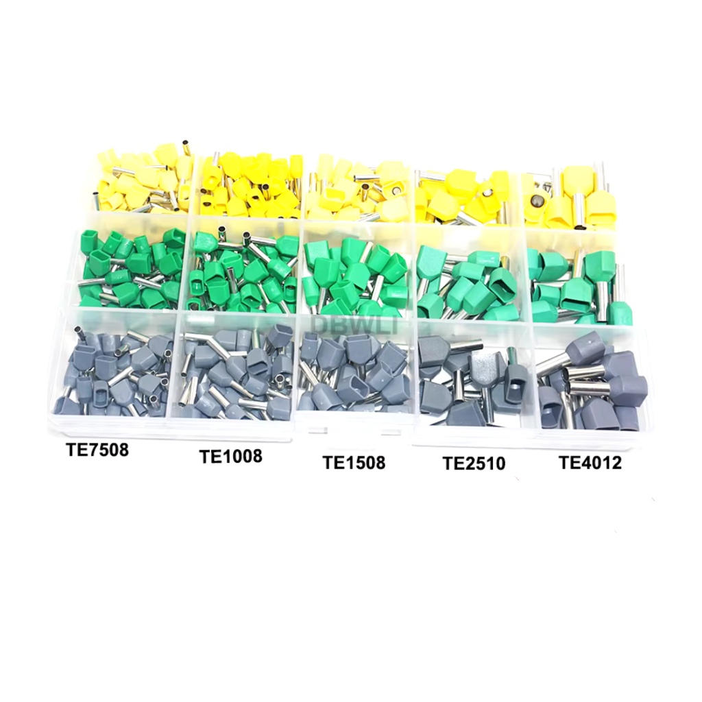 Kit Terminais Tubo Duplo 300 Peças | Shopee Brasil