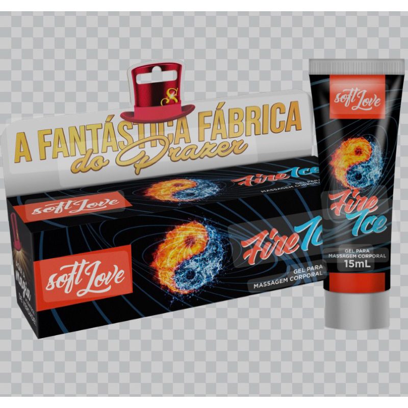 Gel lubrificante Fire Ice | Shopee Brasil