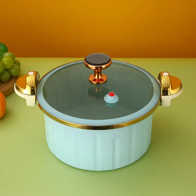 Micro Panela De Pressão 7l Fogões e a gás 28cm | Shopee Brasil