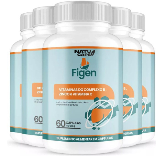 Pague 4 Leve 5 Un Figen - 300 caps - Envio Imediato | Shopee Brasil