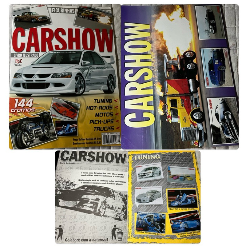 Rickdan Álbum Completo Carshow 2005 | Shopee Brasil