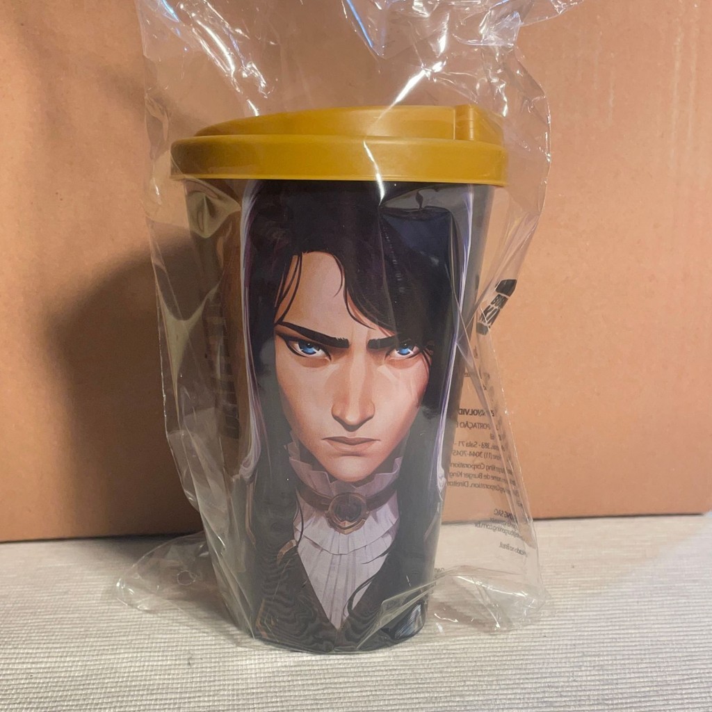 Copo Arcane Colecionador Burguer King Jinx Vi Ekko Ambessa Caitlyn ...