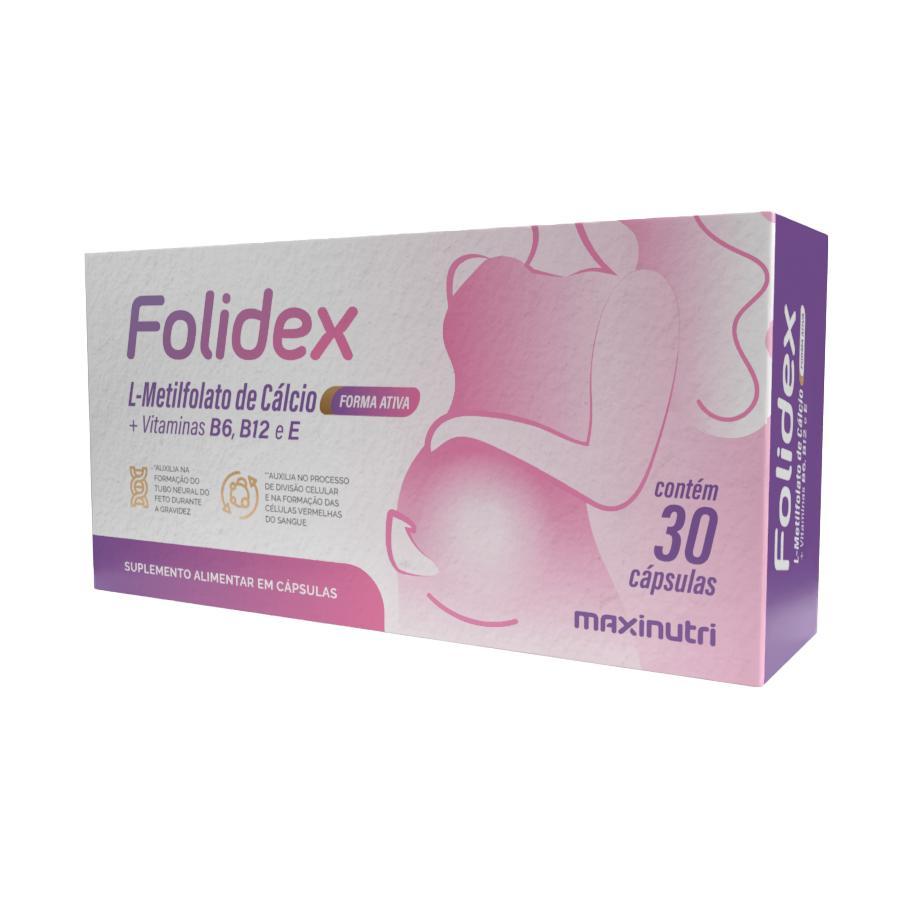 Folidex L Metilfolato Maxinutri 30 Capsulas | Shopee Brasil