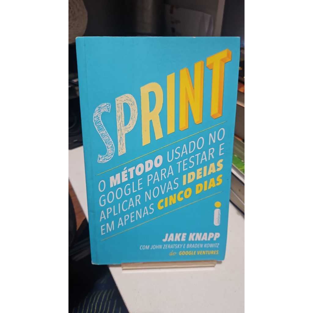 LIVRO SPRINT - JAKE KNAPP - ADM | Shopee Brasil