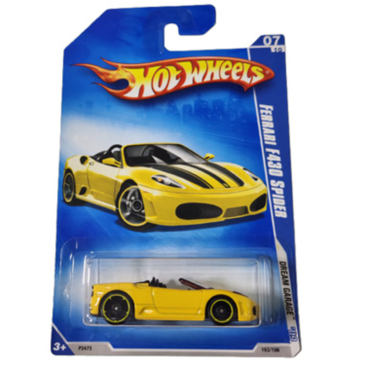 HOT WHEELS FERRARI 430 SPIDER YELLOW | Shopee Brasil