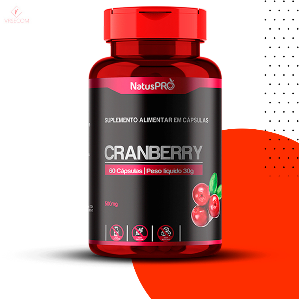 Suplemento Cranberry 500mg 60 Cápsulas - Original NatusPro | Shopee Brasil