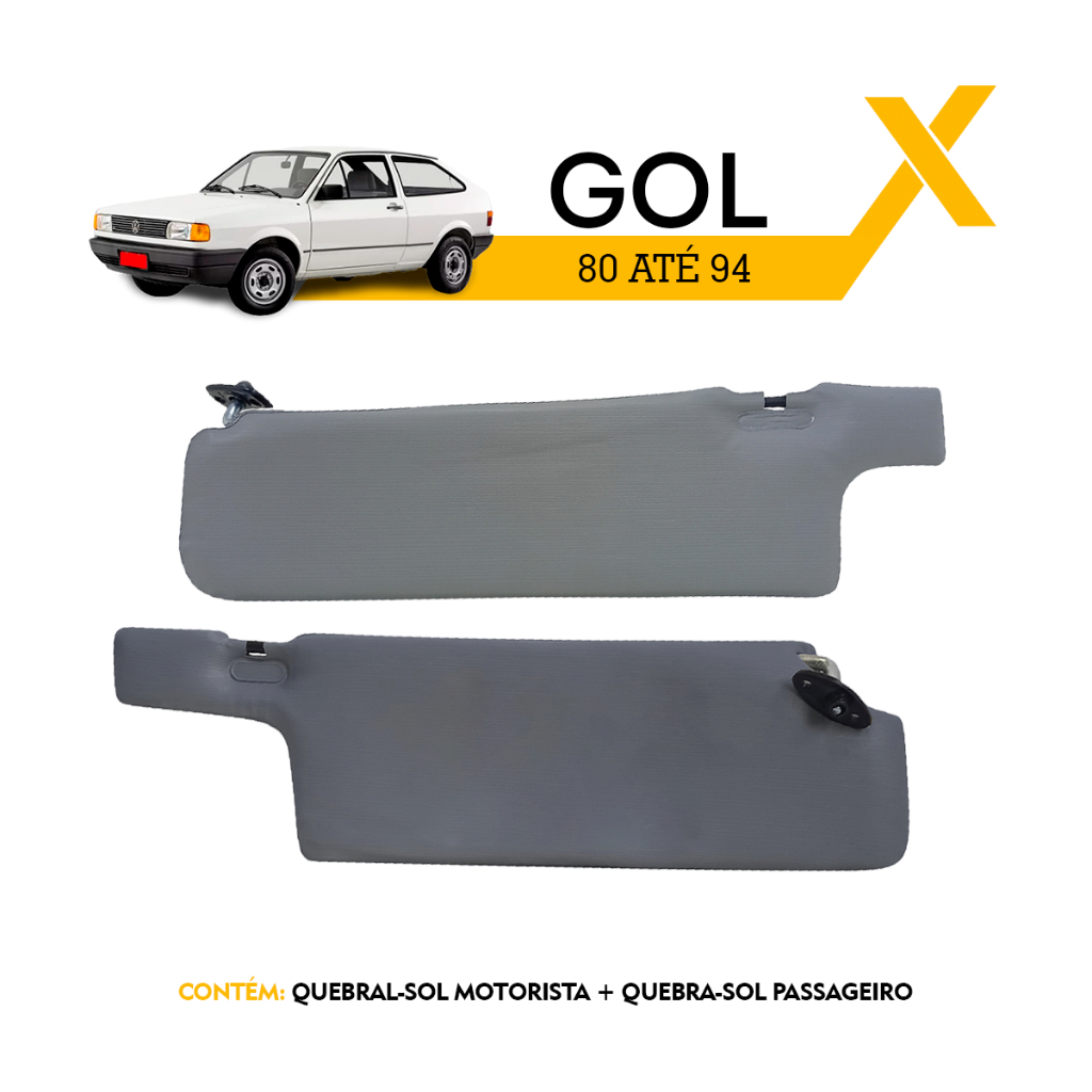 Par Quebra Sol - Gol / Voyage - Escolha a cor | Shopee Brasil