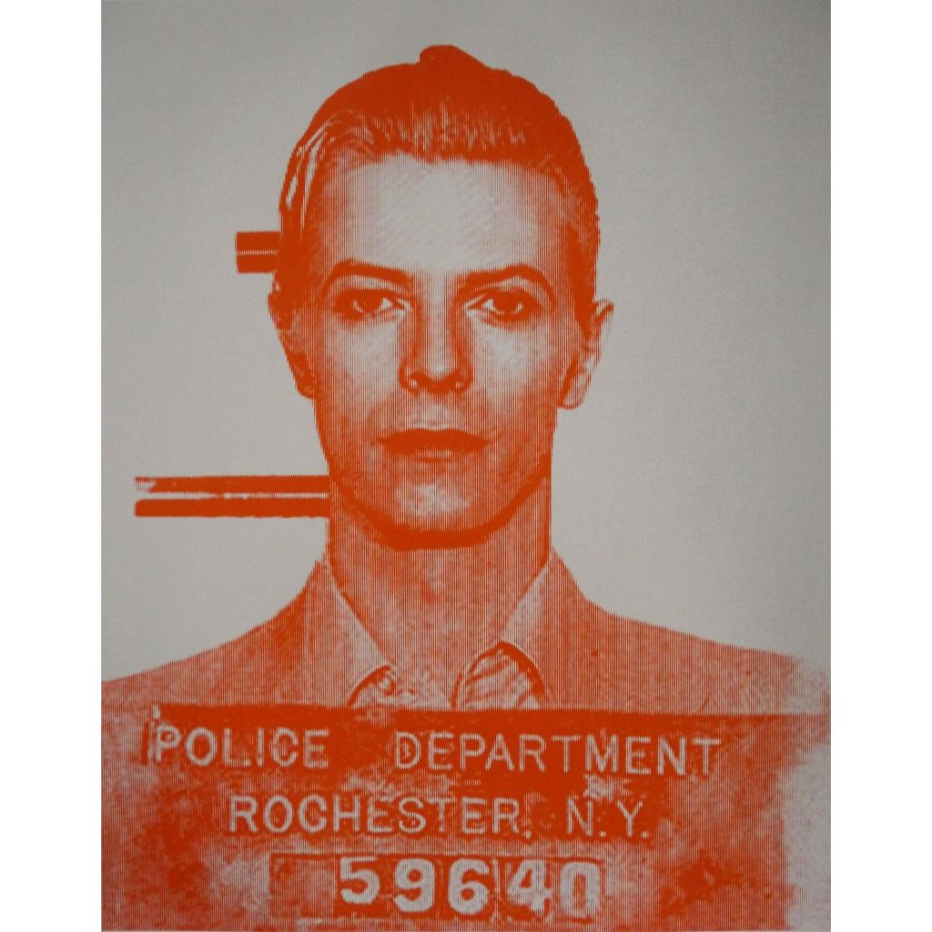 Põster retrô - David Bowie Dept Police - Decora - 33 Cm X 48 Cm ...