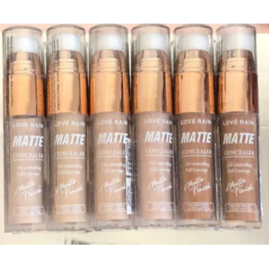 Corretivo Matte Finish Concealer Oil Controlling - Lóve Rain | Shopee ...