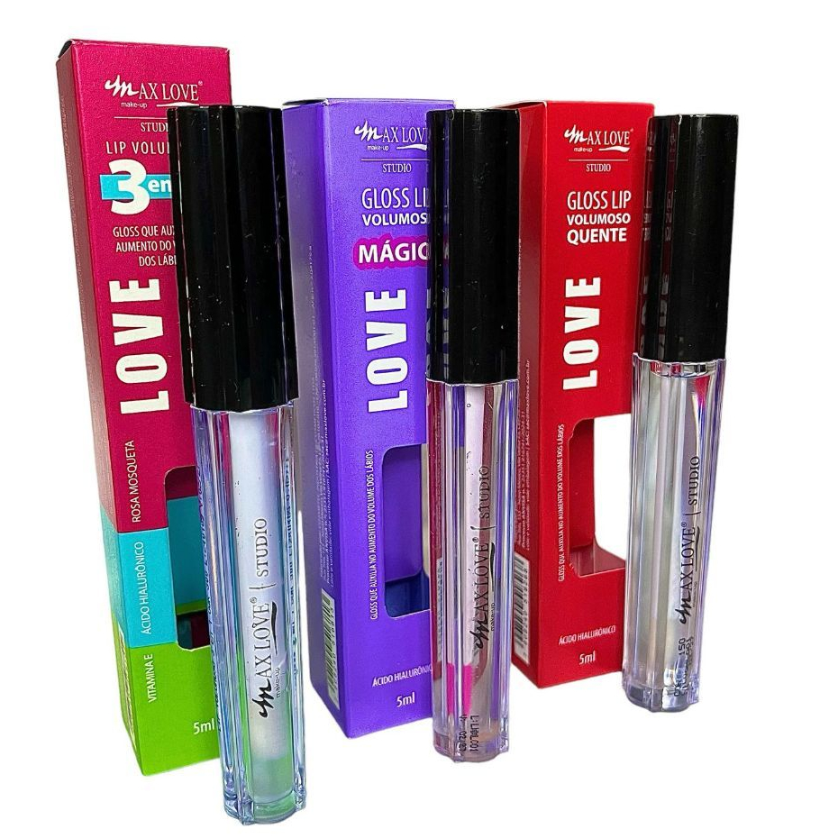 Gloss Lip Volumoso Max Love | Shopee Brasil