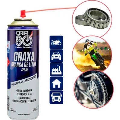 Óleo Desengripante Spray Antiferrugem Lubrificante Multiuso Car Lub Car ...