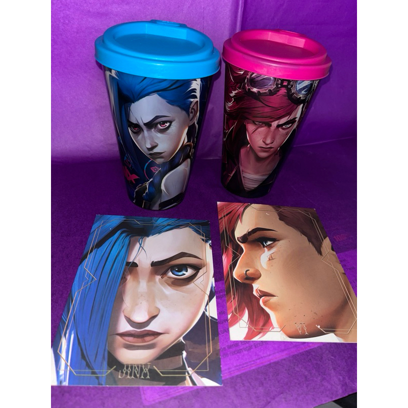 Card Jinx e VI | Shopee Brasil