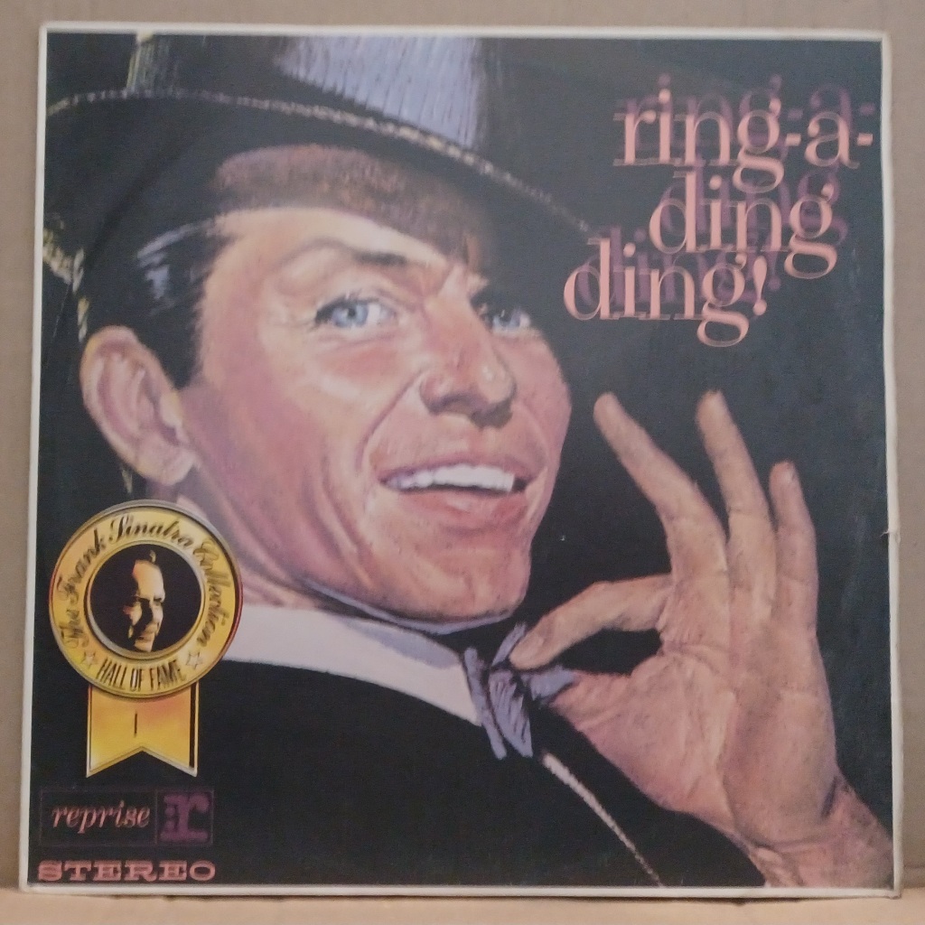 LP Disco De Vinil Frank Sinatra - Ring-A-Ding Ding! - Ed. 1984 LP Excelente Capa Muito Boa Ler ...