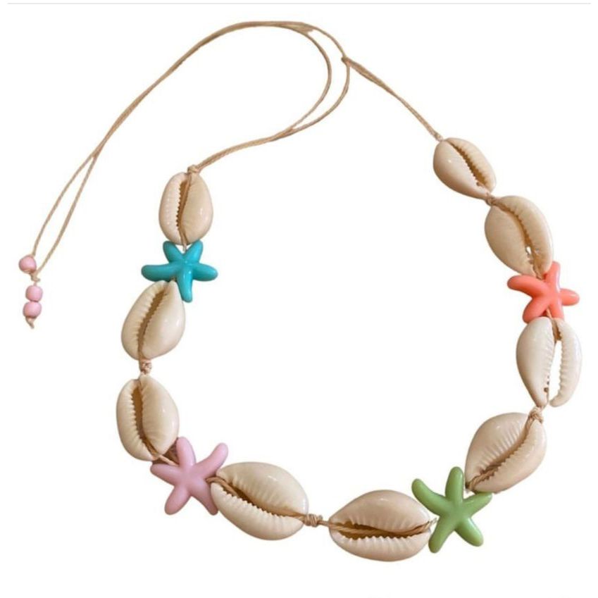 Colar Praiano Búzios Natural | Shopee Brasil