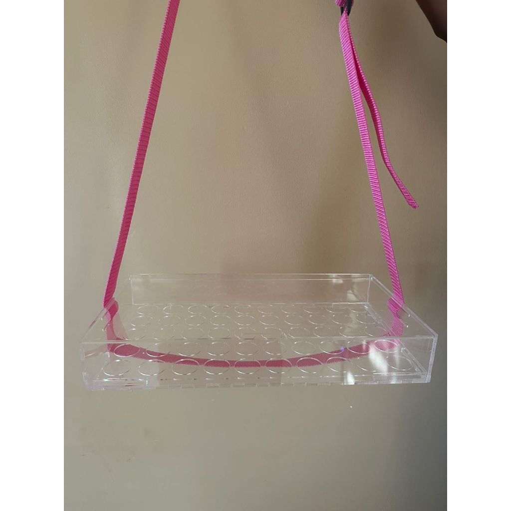 Expositor de acrílico para doces brigadeiros com pegador e alça ...