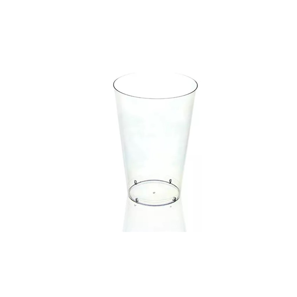 Copo Acrilico 300 ml Cristal Transparente 50 unidades | Shopee Brasil
