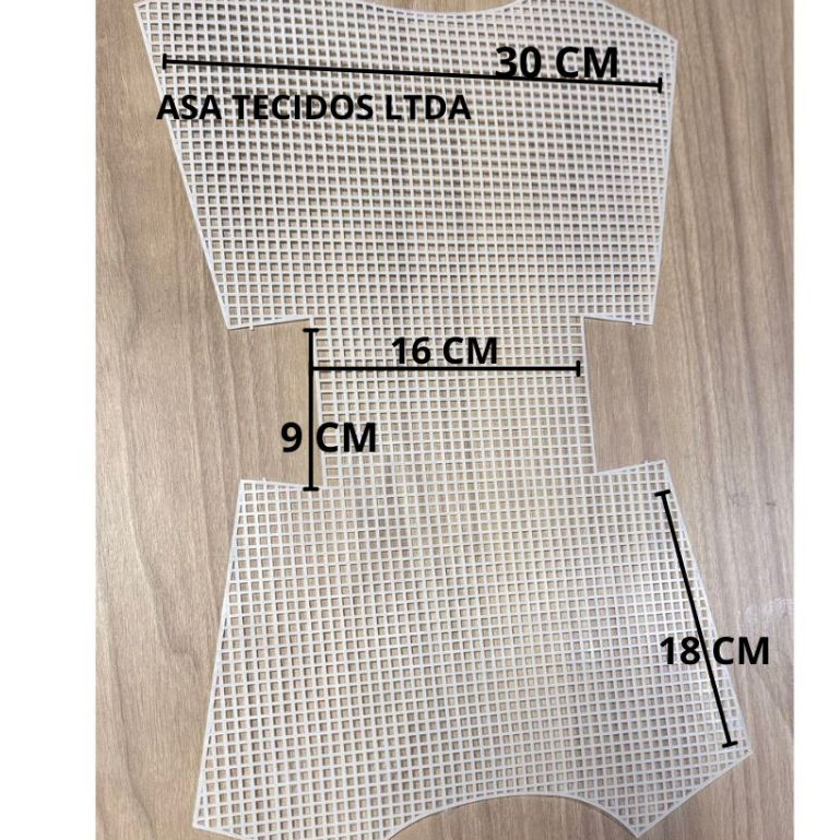 Malha Chenille Para Bolsa Praia 32x44cm Tela Plástica Para Bolsas - Un | Shopee Brasil