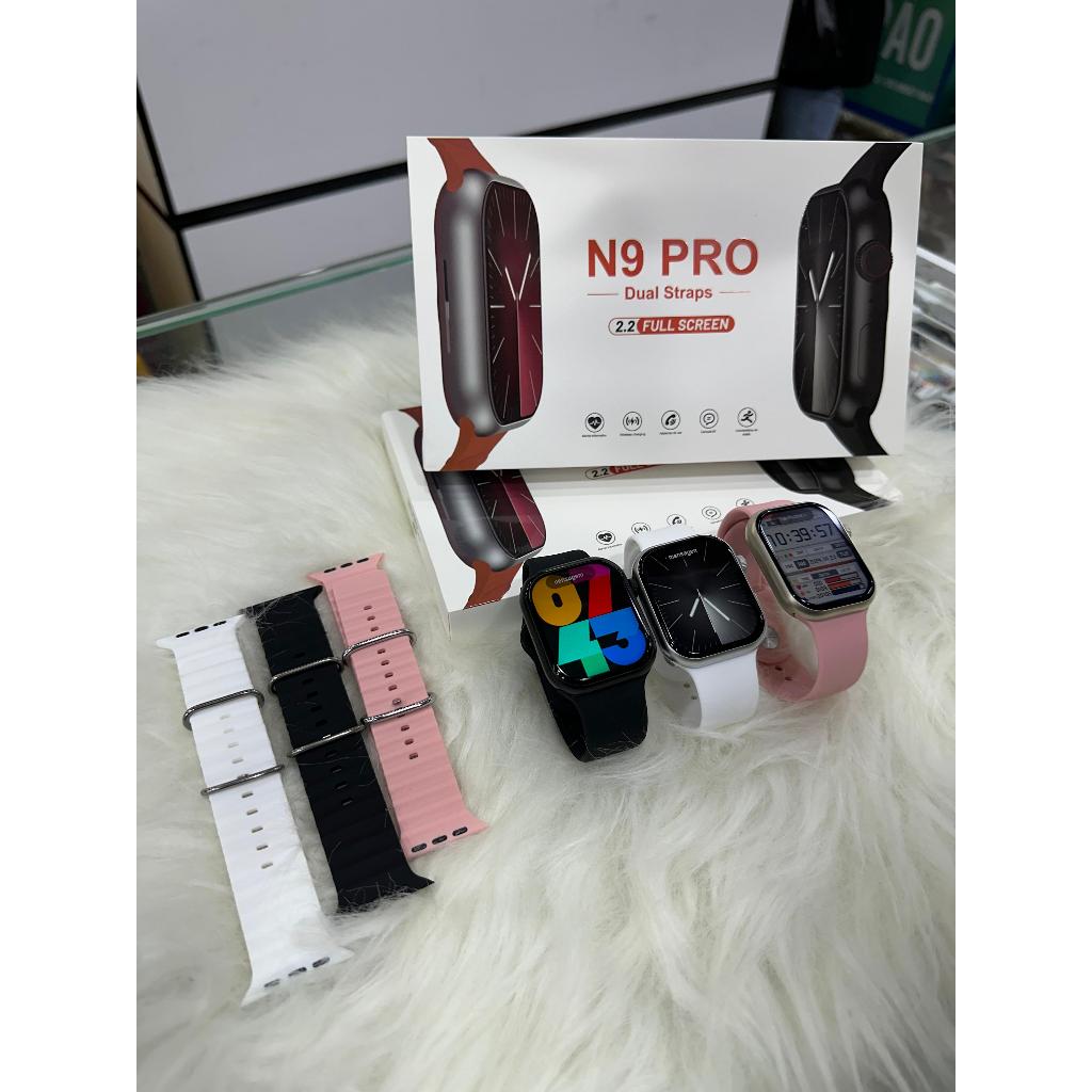 Smartwatch N9 Pro 45mm Preto - 2 Pulseiras, Monitoramento de Saúde ...