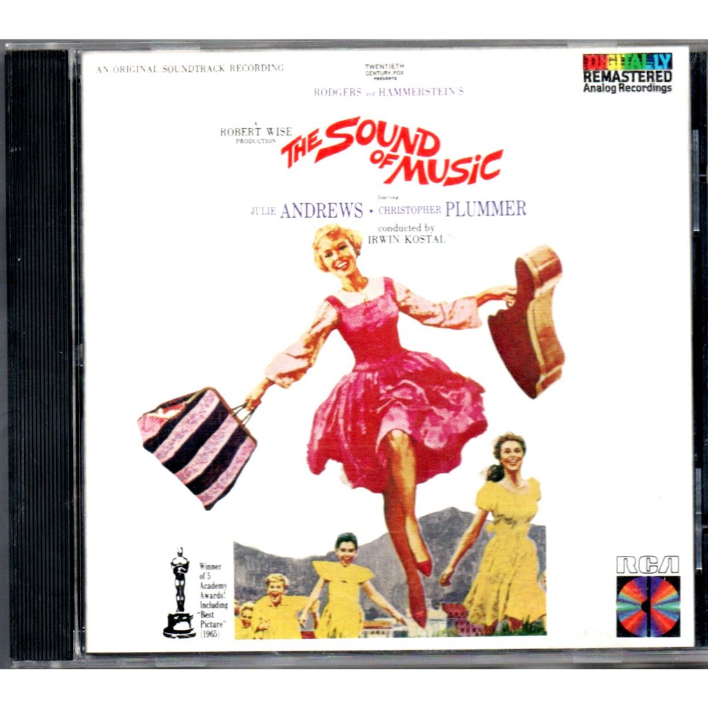 CD - THE SOUND OF MUSIC AN ORIGINAL SOUNDTRACK RECORDING - JULIE ...