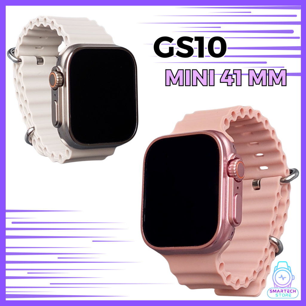 Smartwatch GS10 Ultra mini Feminino 41 mm Lançamento 2024 Pulso fino ...