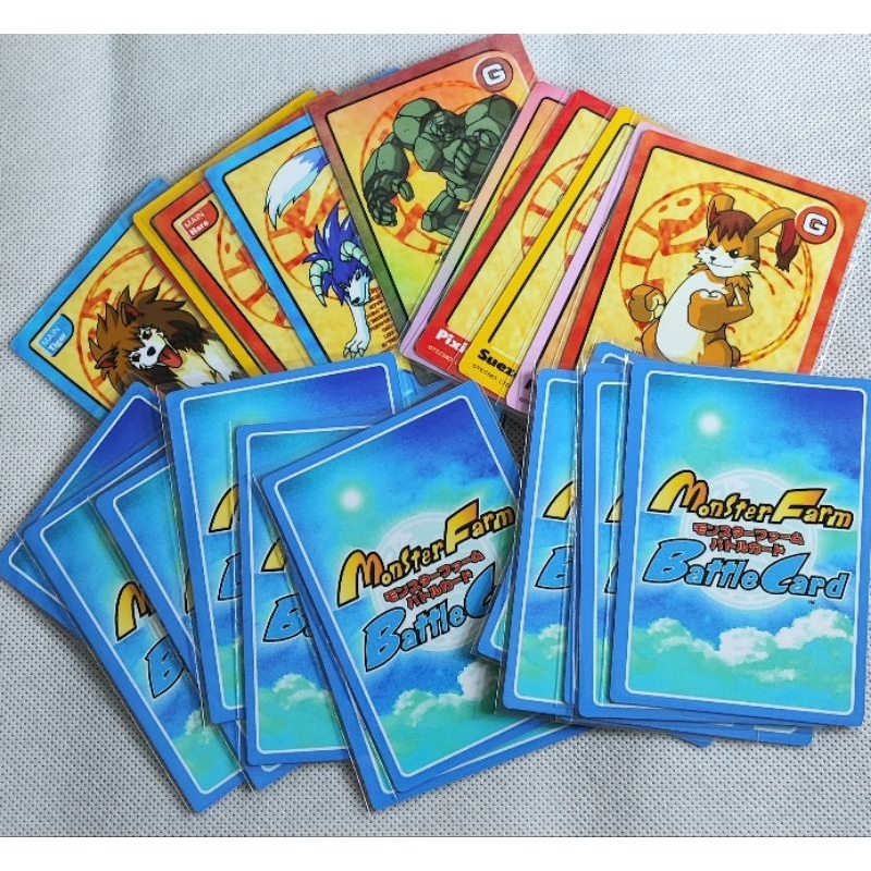 Escolha até 60 Cartas de Monster Rancher Battle Card | Shopee Brasil