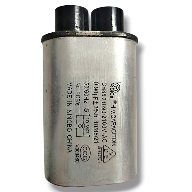 Capacitor 0.90 uF para Micro-ondas | Shopee Brasil