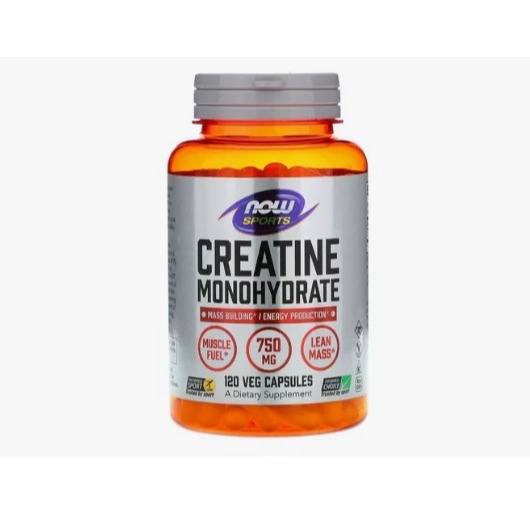 Creatina Importada Now Sports Monohidratada 120 Cápsulas | Shopee Brasil