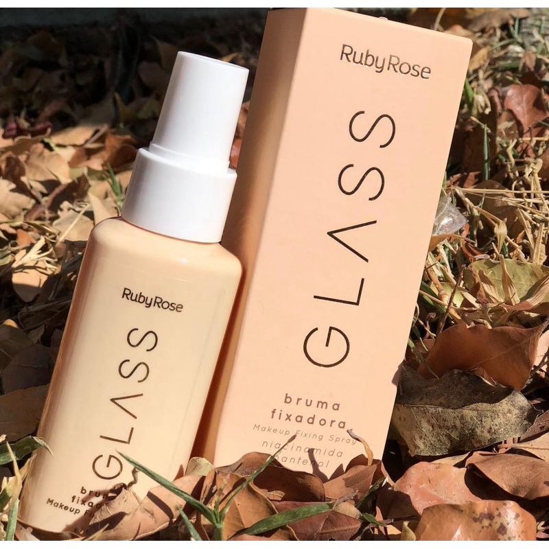 Bruma Fixadora de Maquiagem Glass By Ruby Rose - 100ml | Shopee Brasil