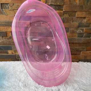 Banheira Plástico 22 Litros bebe plastibaby Translucidas | Shopee Brasil