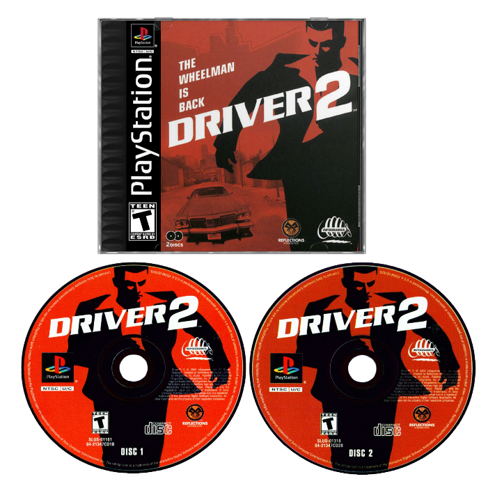 Jogo Driver 2 Para Playstation 1 Ps1 Fat PSone | Shopee Brasil