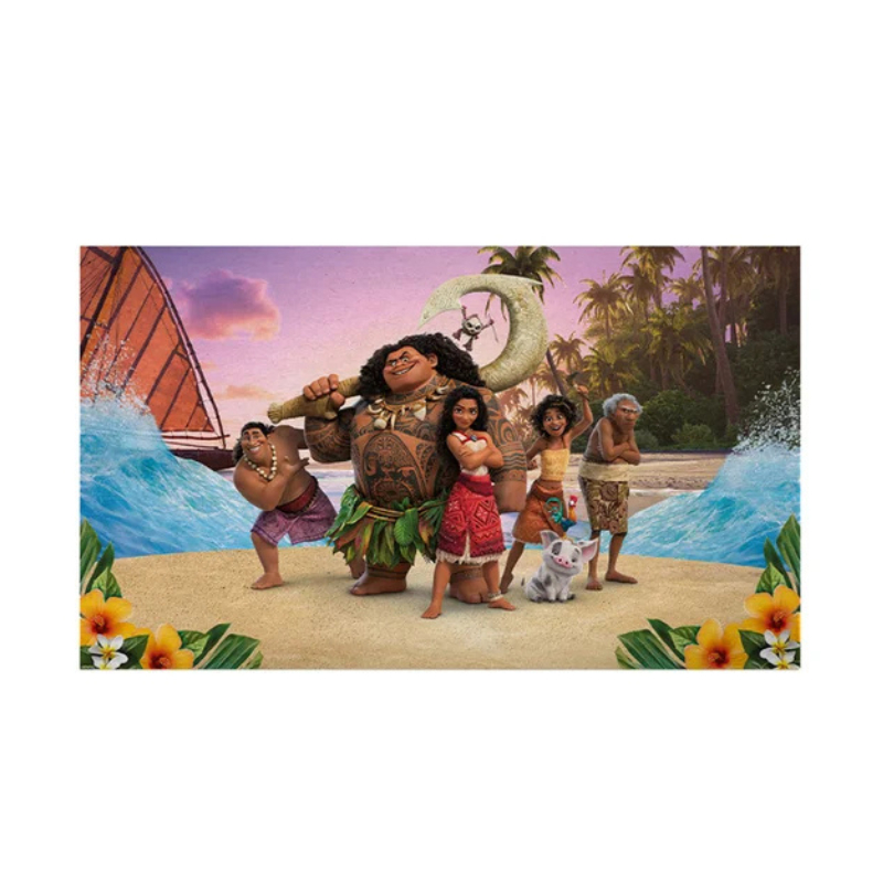 Painel Festa Retangular Horizontal Moana 2 filme | Shopee Brasil