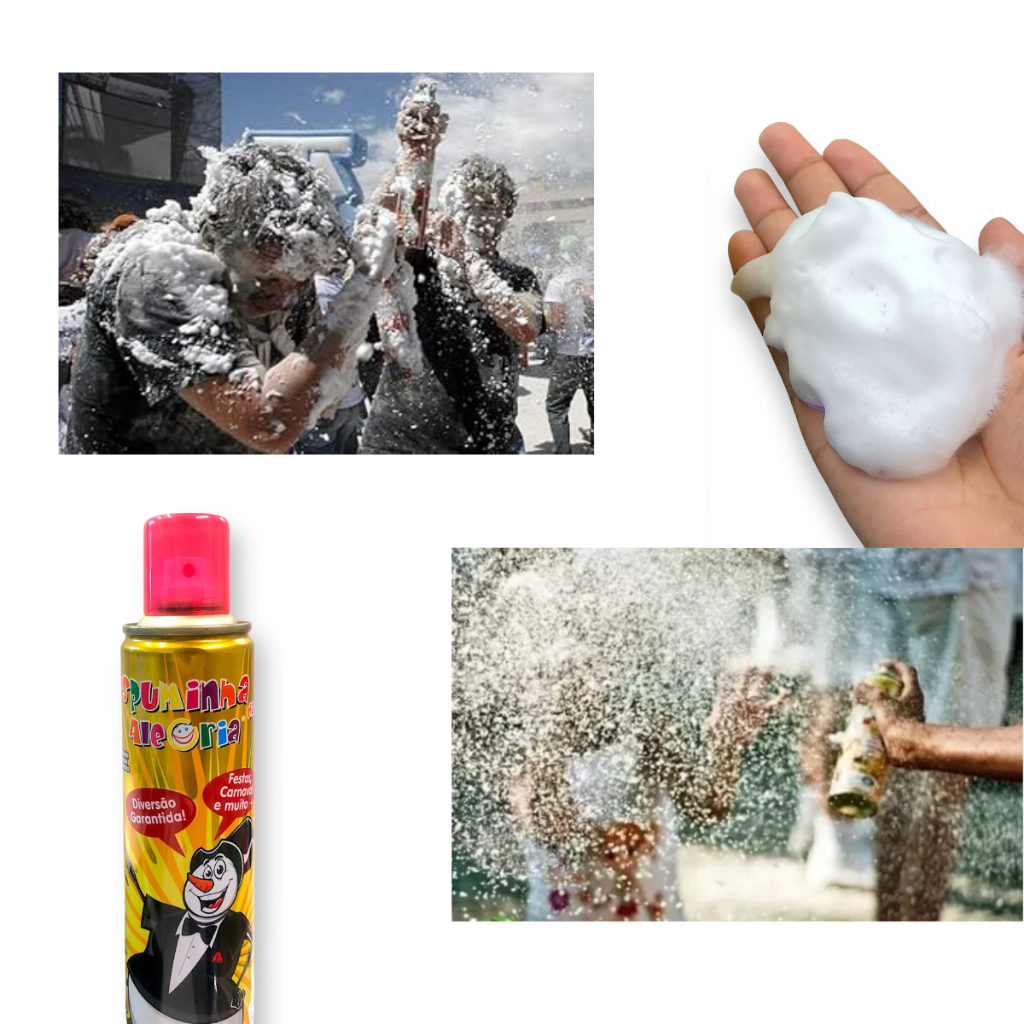 Espuma Neve De Carnaval Folia 400ml Axe Festa Brincadeira | Shopee Brasil