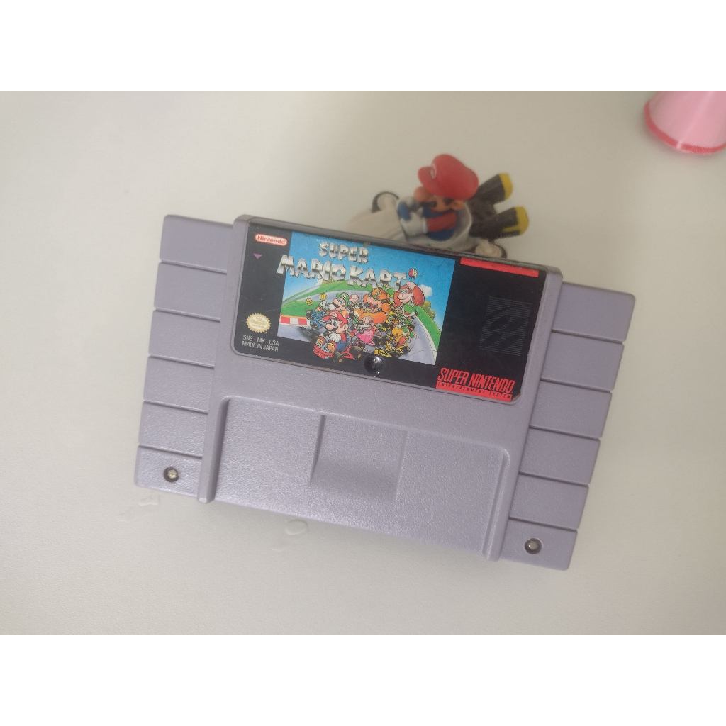 Cartucho Super Nintendo - Super Mario Kart Snes Original | Shopee Brasil
