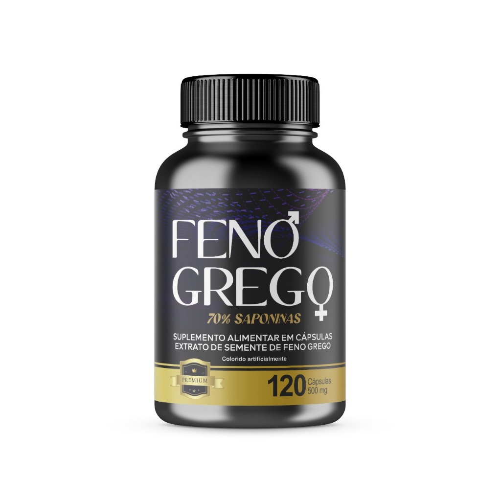 6 Feno Grego 60 caps Puro 500mg (Total 360 Caps) | Shopee Brasil