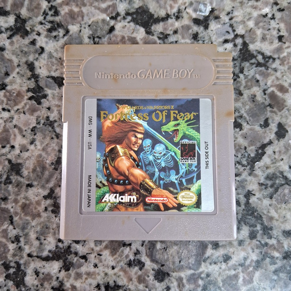 Jogo Wizards Warriors Fortress Of Fear - Game Boy (original) | Shopee ...