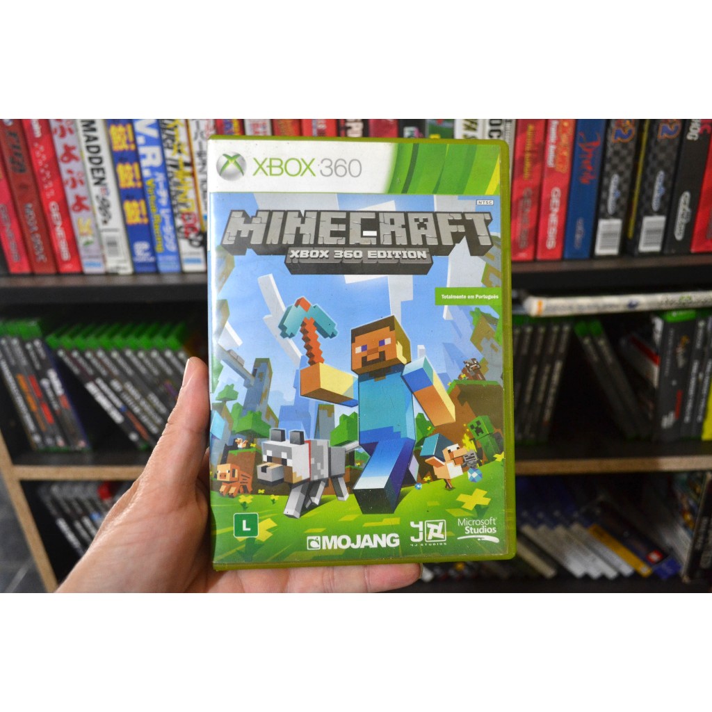 Minecraft Xbox 360 Original Mídia Física | Shopee Brasil