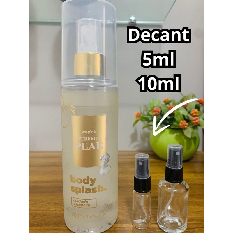 Body Splash Perfect Pear we.pink 5/10ml | Shopee Brasil