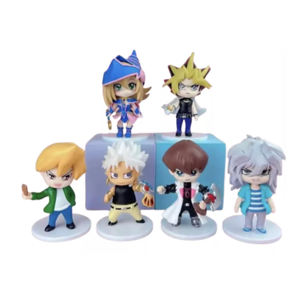 Kit C/6 Bonecos Yu-gi-oh - Yugui; Joe; Kaiba; Maga; Bakura | Shopee Brasil