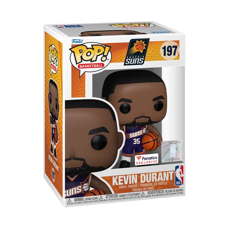 Funko Pop Kevin Durant 197 Fanatics Exclusive | Shopee Brasil