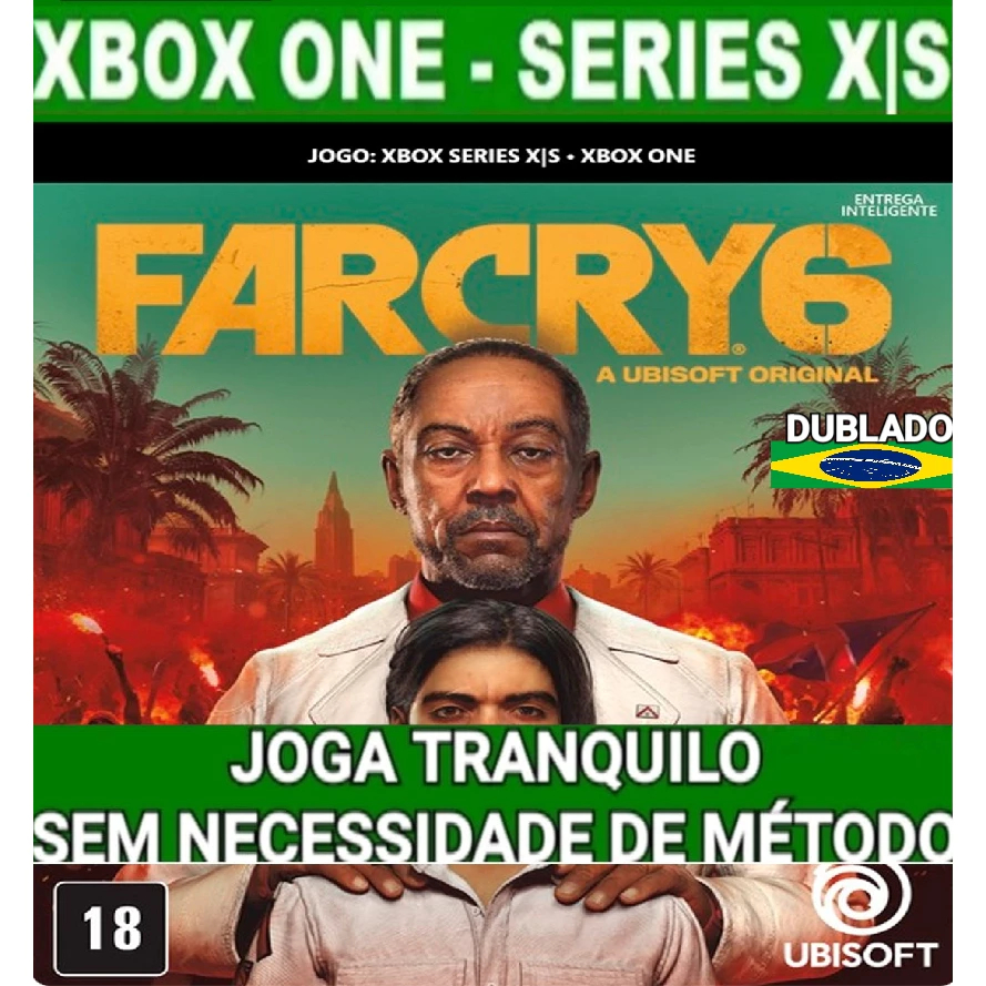 Far Cry 6 Xbox One Xbox Series X|S Usar Livre de Métodos | Shopee Brasil