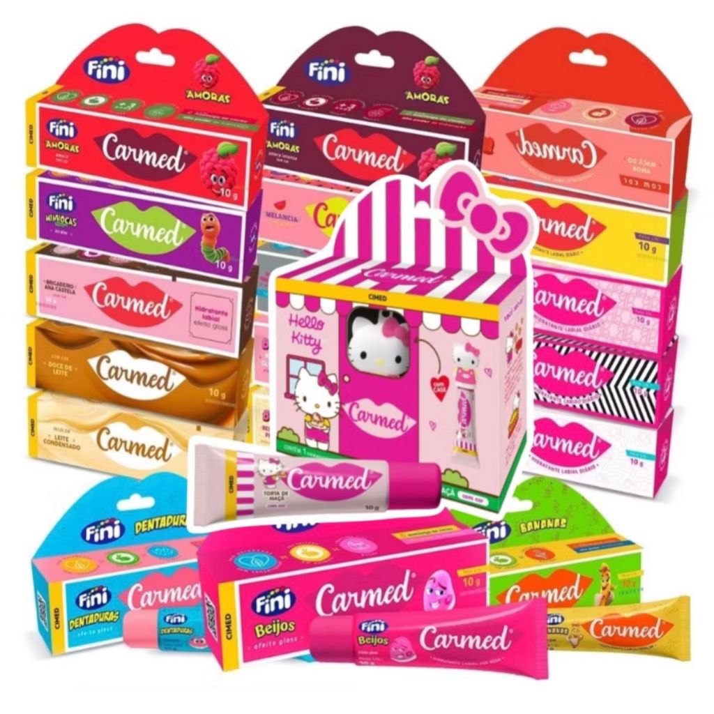 Carmed Hidratante Bauducco Chocottone Hello Kitty Bff Beijinho Acido Hialuronico Bff Rosa ...