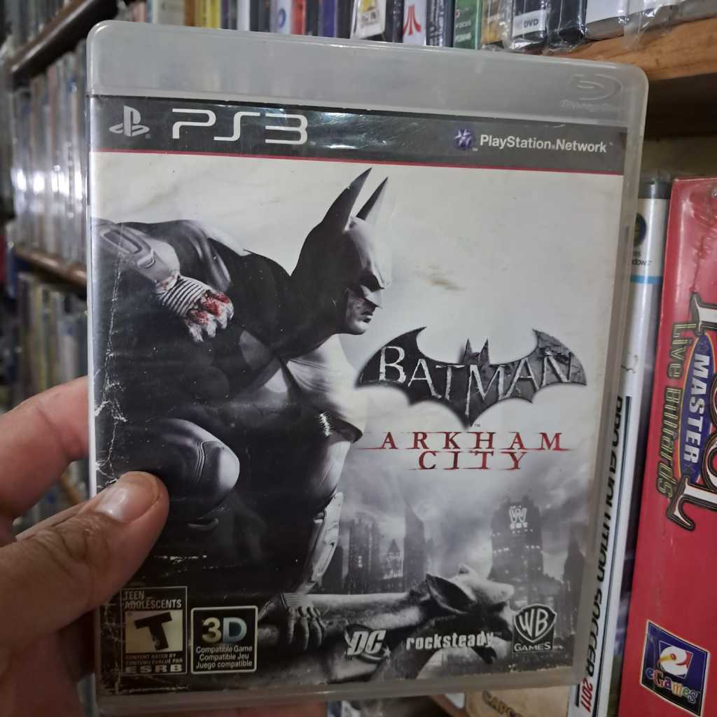 Batman Arkham City Playstation 3 Original Usado - Leia a descrição ...