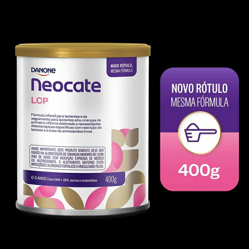 Neocate lcp 400g Original Danone APLV | Shopee Brasil